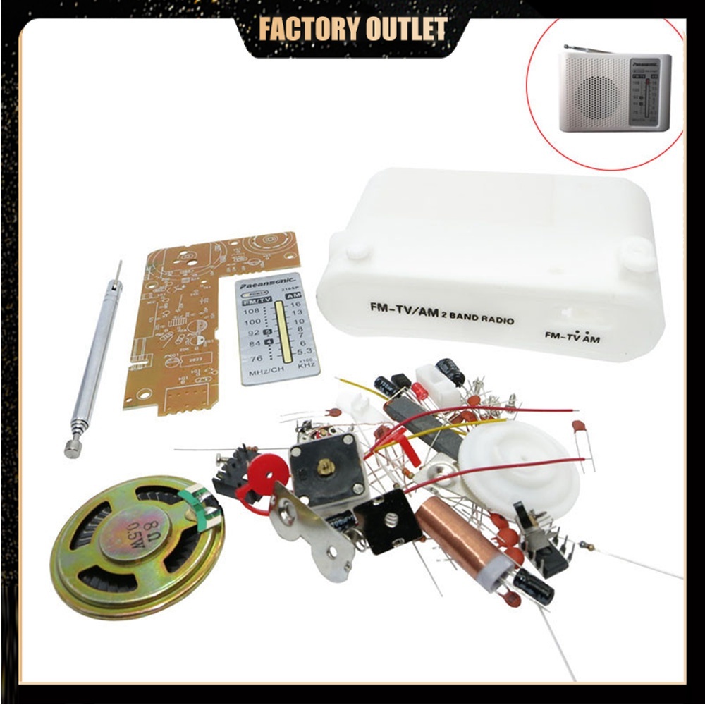 AM/FM DIY Kits AM/FM AM Radio Kit Parts CF210SP Electronic Production ...