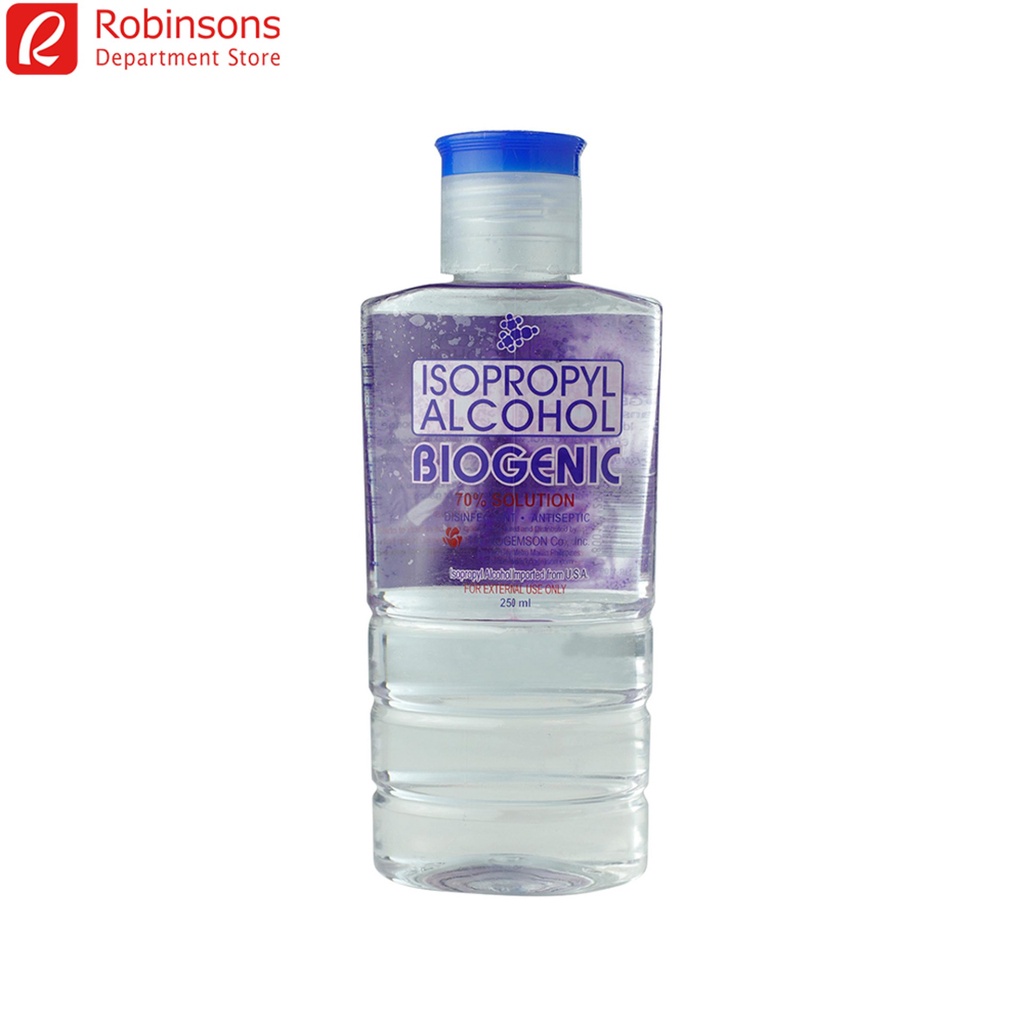 Biogenic Isopropyl Alcohol 70% 250ml | Shopee Philippines Biogenic Isopropyl Alcohol 70% 250ml | Shopee Philippines