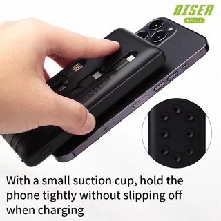 5 star E-Mall BISEN BP111 fast charging wireless power bank 10000mah ...