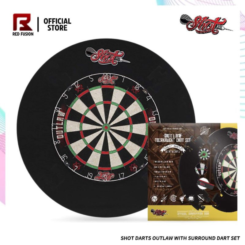 Shot Darts Outlaw With Surround Dart Set | Shopee Philippines