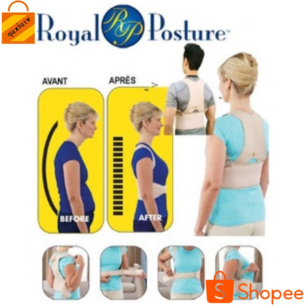 Royal posture back support new unisex royal posture back belt support ...