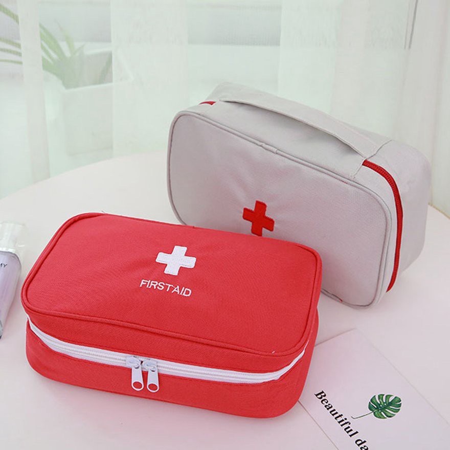 haomi COD Portable Storage Bag First Aid Kit Medicine Bag Small ...