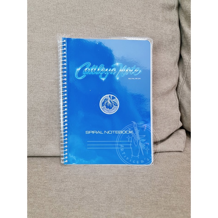 Cattleya Note Spiral Notebook in Light Blue (100 Sheets) | Shopee ...