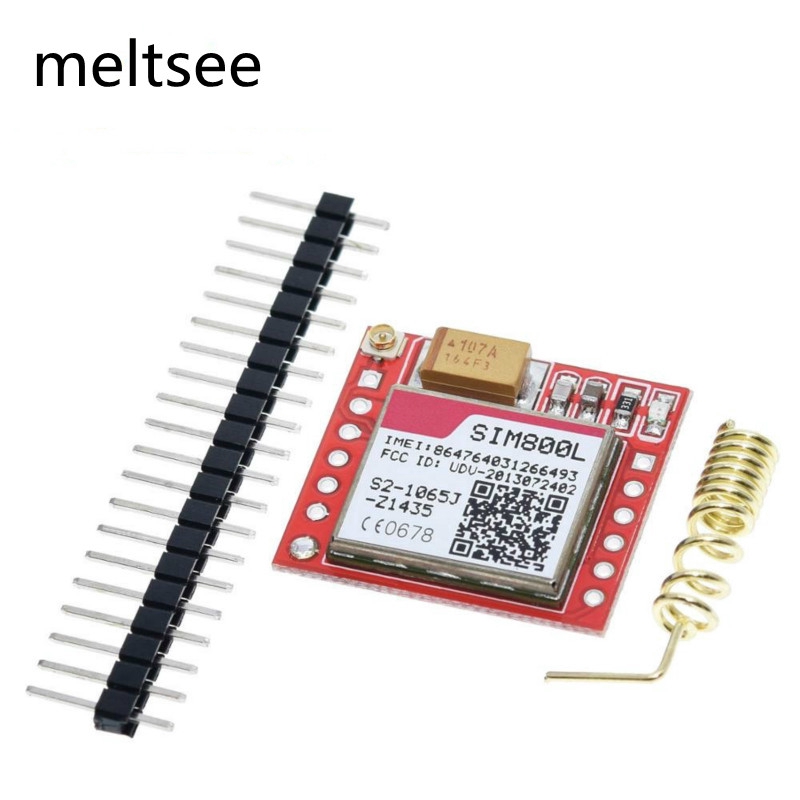 Mini Smallest SIM800L GPRS GSM Module MicroSIM Card Core Wireless Board ...