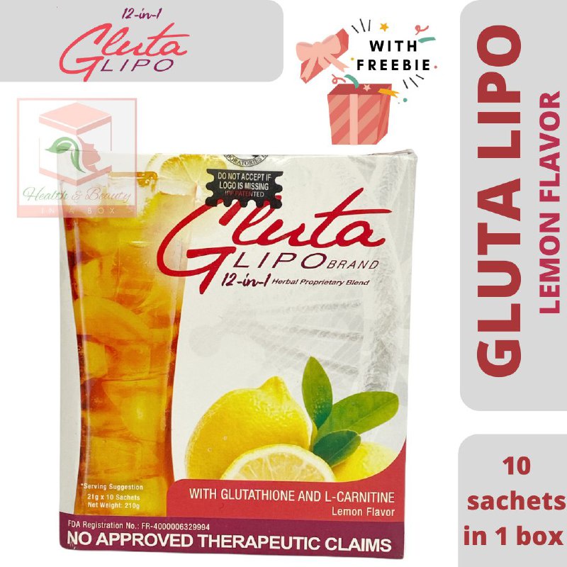 ORIGINAL/AUTHENTIC 100% GLUTA LIPO JUICE 12 IN 1 (10 SACHET) | Shopee ...