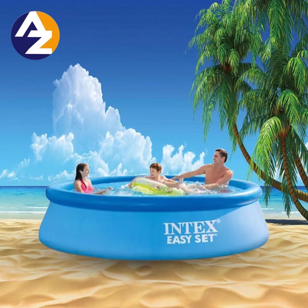 AZ 28110# Intex Inflatable Family Swimming Pool (244 x 76cm) | Shopee ...