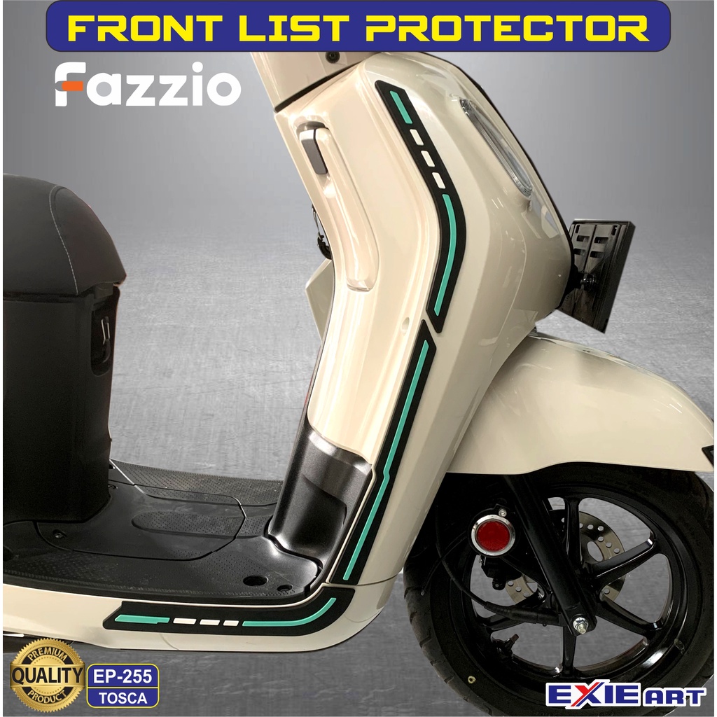 Front List Yamaha Fazzio 125 Body Protector Cover Exie Art | Shopee ...