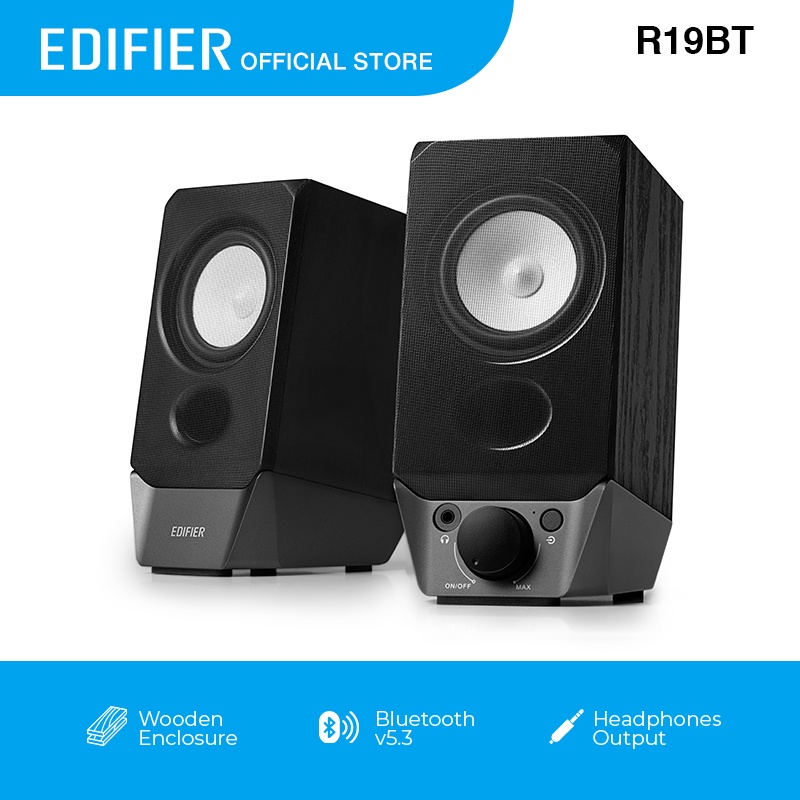 Edifier R19BT 2.0 PC Speaker System with Bluetooth | Shopee Philippines