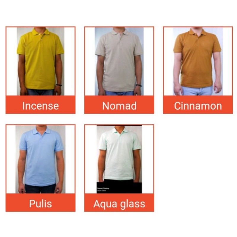 Dannon Mens Polo Shirts Size S to 5XL in 37 colors #6 | Shopee Philippines