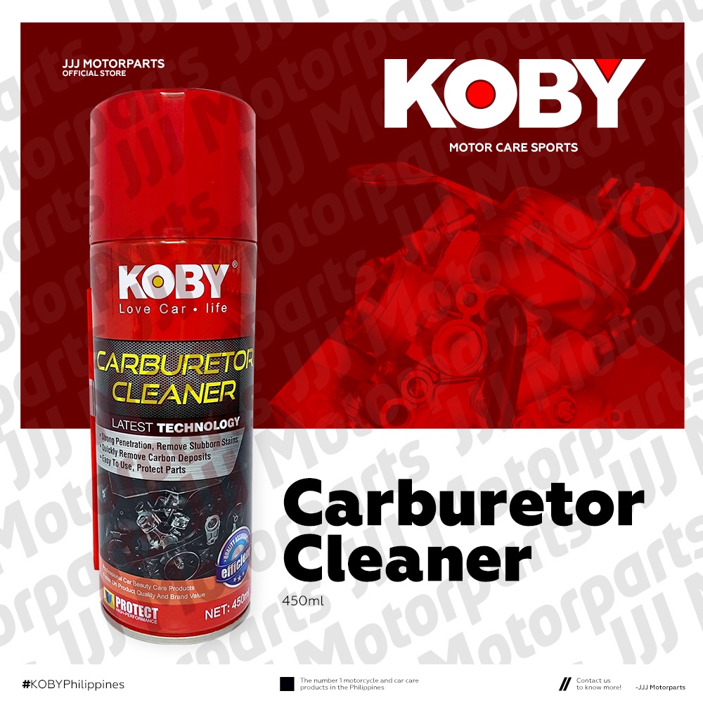 KOBY Carburetor Cleaner 450ml ORIGINAL KOBY | Shopee Philippines