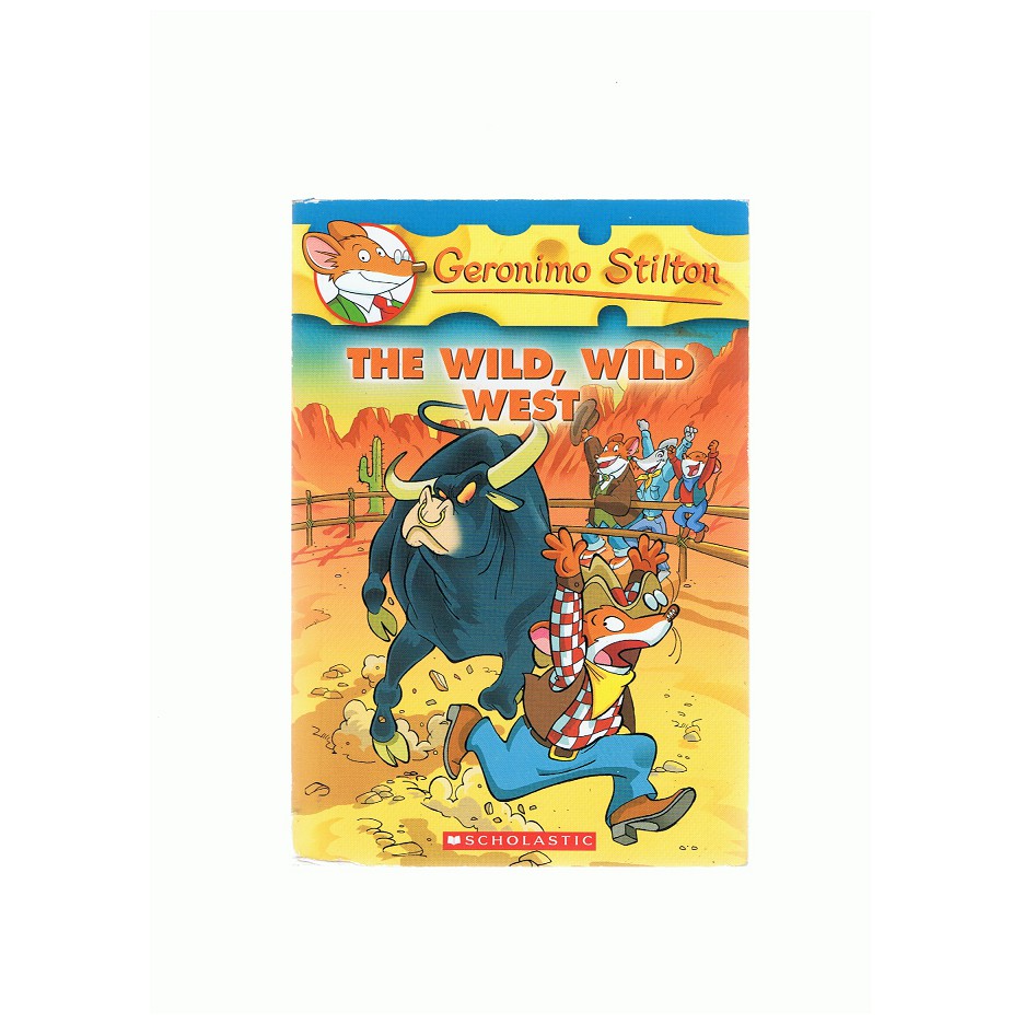 Geronimo Stilton #21: The Wild, Wild West by Elisabetta Dami | Shopee ...