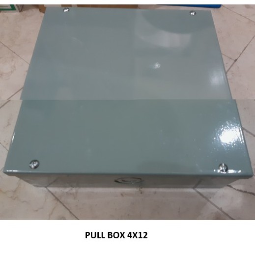 Pull Box 4x12 Electrical Metal Box | Shopee Philippines