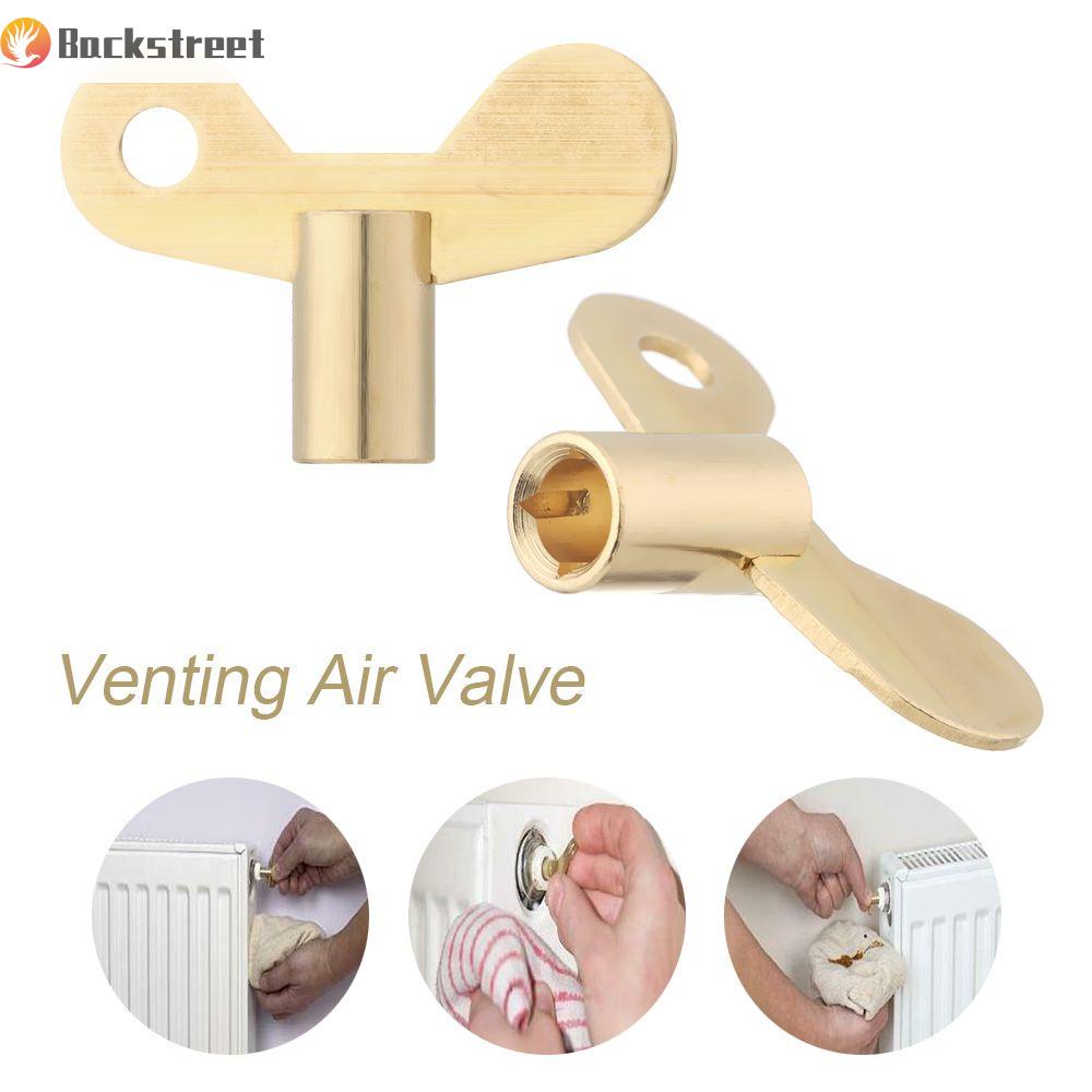 BACKSTREET Square Spool Radiator Plumbing Bleed Brass Bleeding Key ...