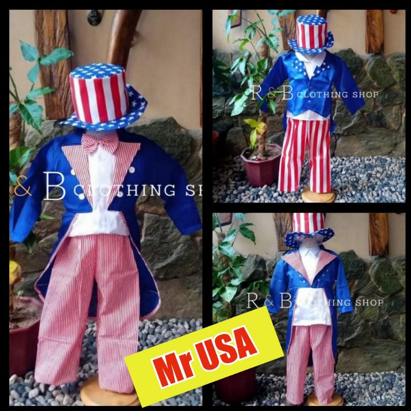 USA boy for UNITED NATIONS Costumes | Shopee Philippines