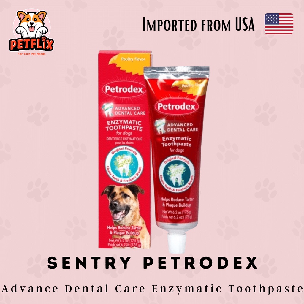 Sentry Petrodex Veterinary Strength Enzymatic Poultry Flavor Dog ...