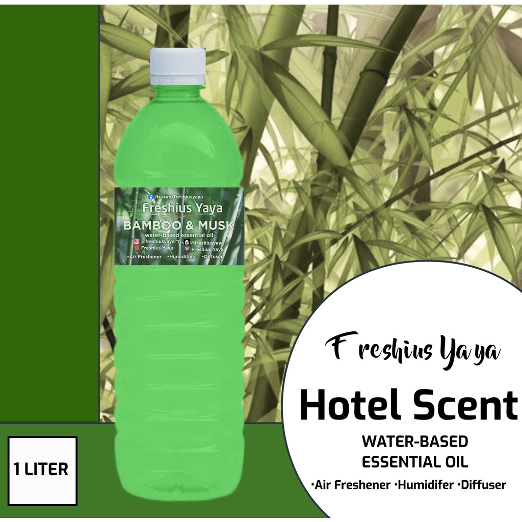 Freshius Yaya Bamboo and Musk Premium Hotel Scents Humidifier Diffuser ...