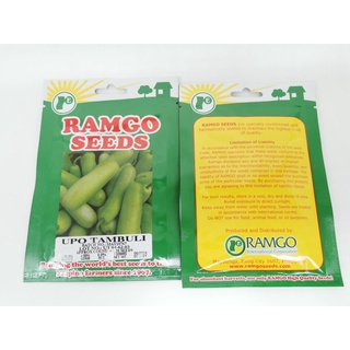 RAMGO UPO TAMBULI SEEDS ( ORIGINAL GARDEN PACK ) | Shopee Philippines
