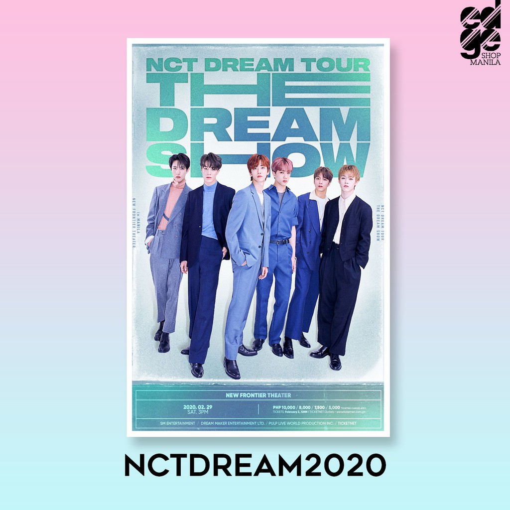 NCT DREAM IN MANILA Concert Posters ( 305mm x 470mm ) | Shopee Philippines