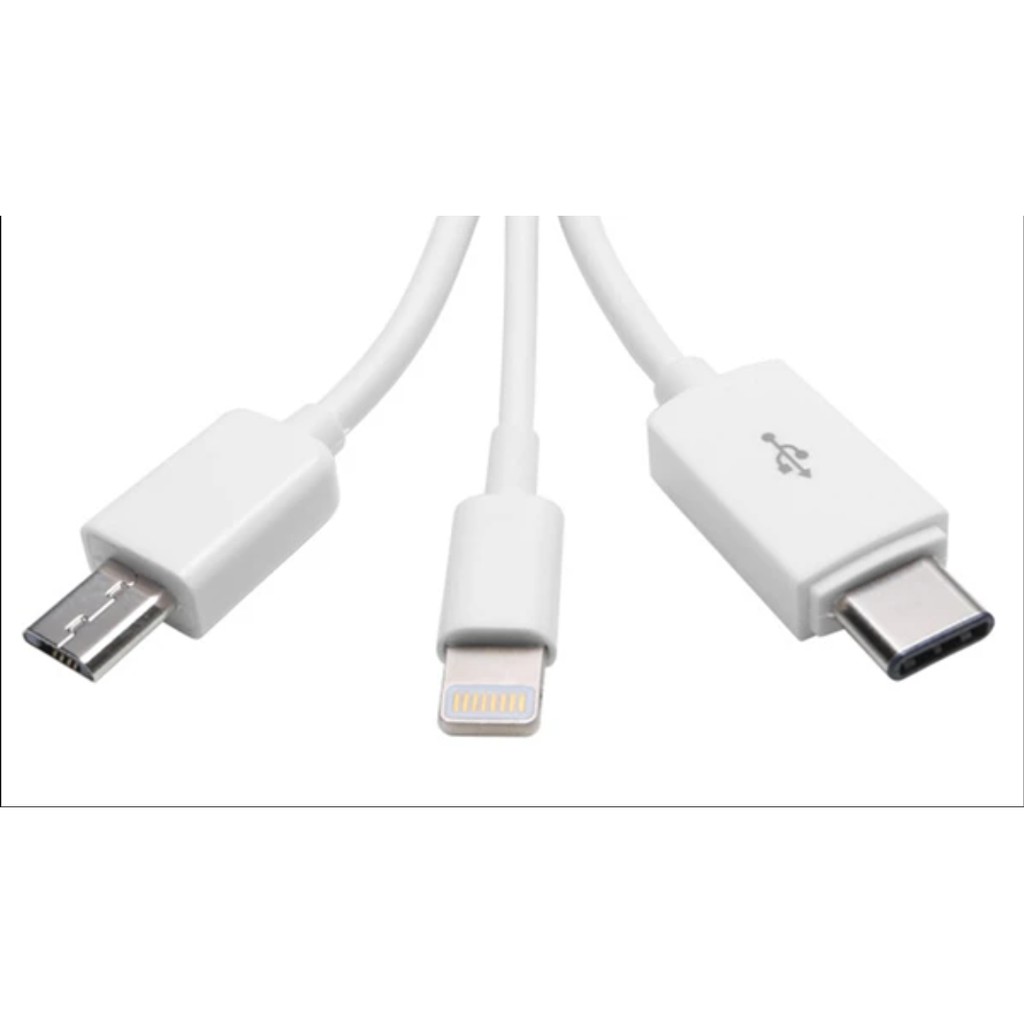 Cable Cord Charger Cord Iphone/Type C/Android Cable USB Cord Universal ...