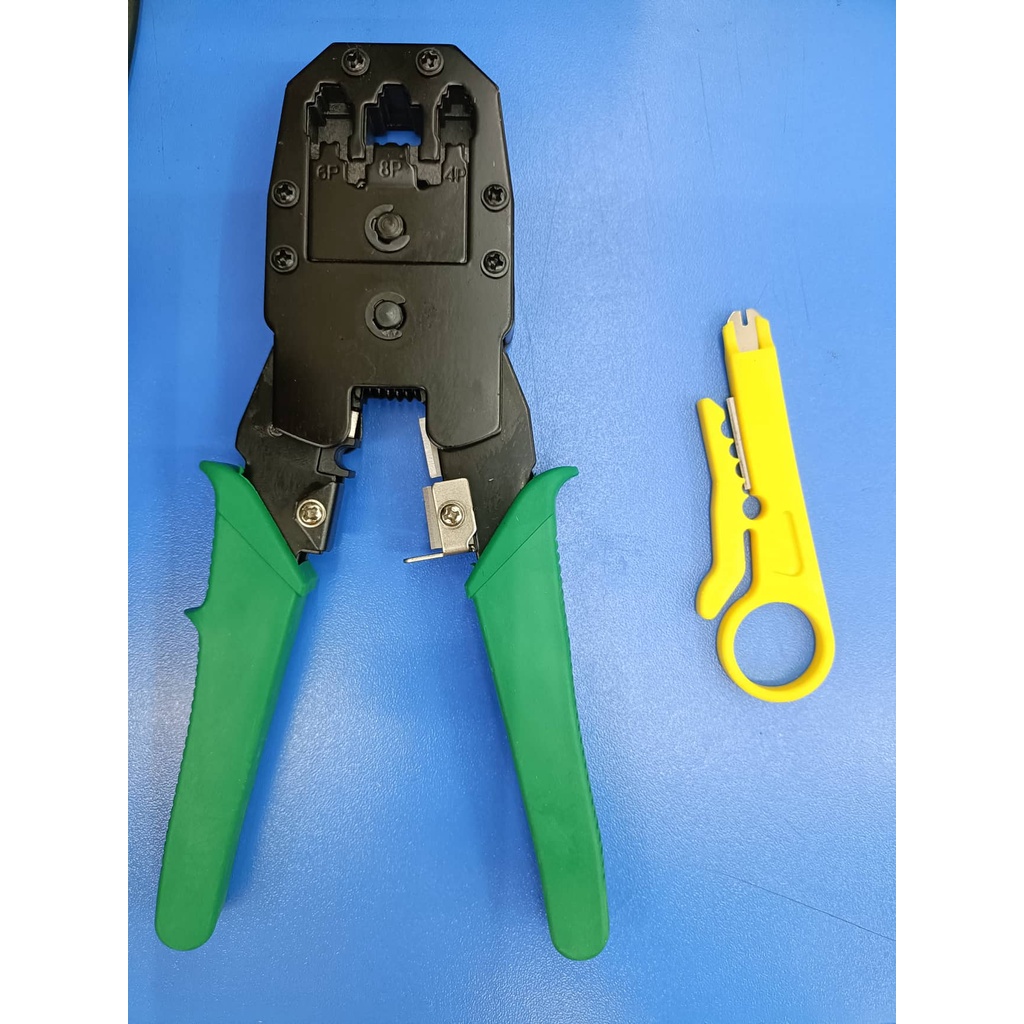 Crimping tool 3in1 for rj45 and rj11 connector | Shopee Philippines