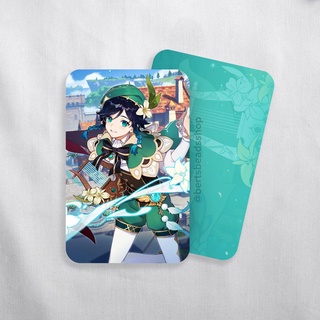 Genshin Impact Photocards - VENTI Textured Photocards Front and Back ...