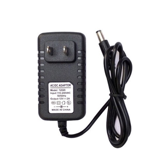 【High Quality】DC 12V 2A Converter Power Supply Adapter for CCTV Camera ...
