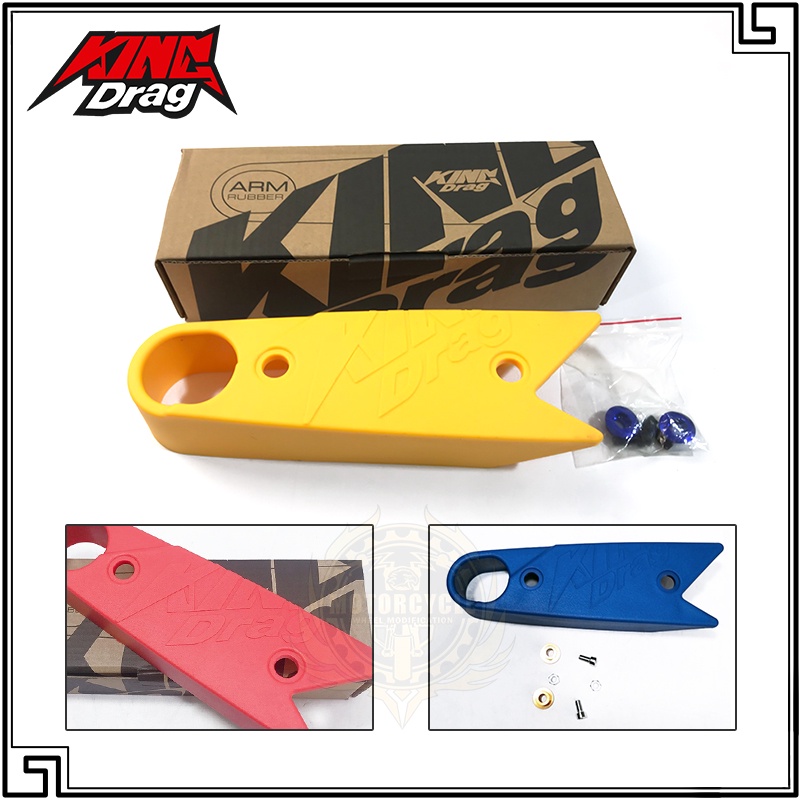 King Drag Swing Arm Rubber Chain Guard For Sniper150 Mio XRM Click And ...