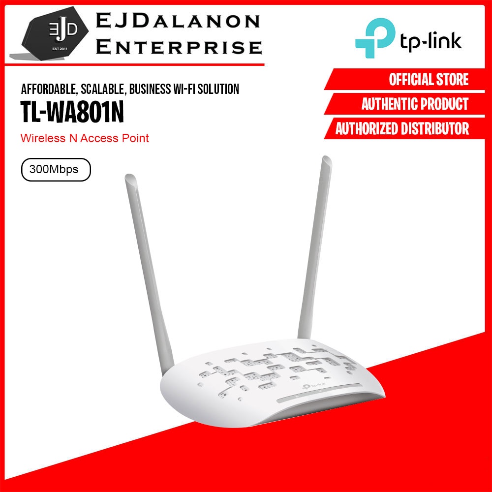 TP-Link Tl-Wa801N 300Mbps Wireless N Access Point Wa801N | Shopee ...