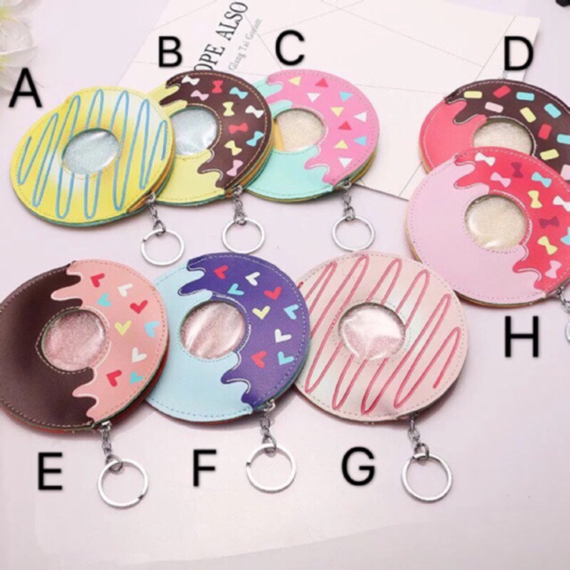 Korean Pastel Yummy Doughnut Coin Purse | Shopee Philippines