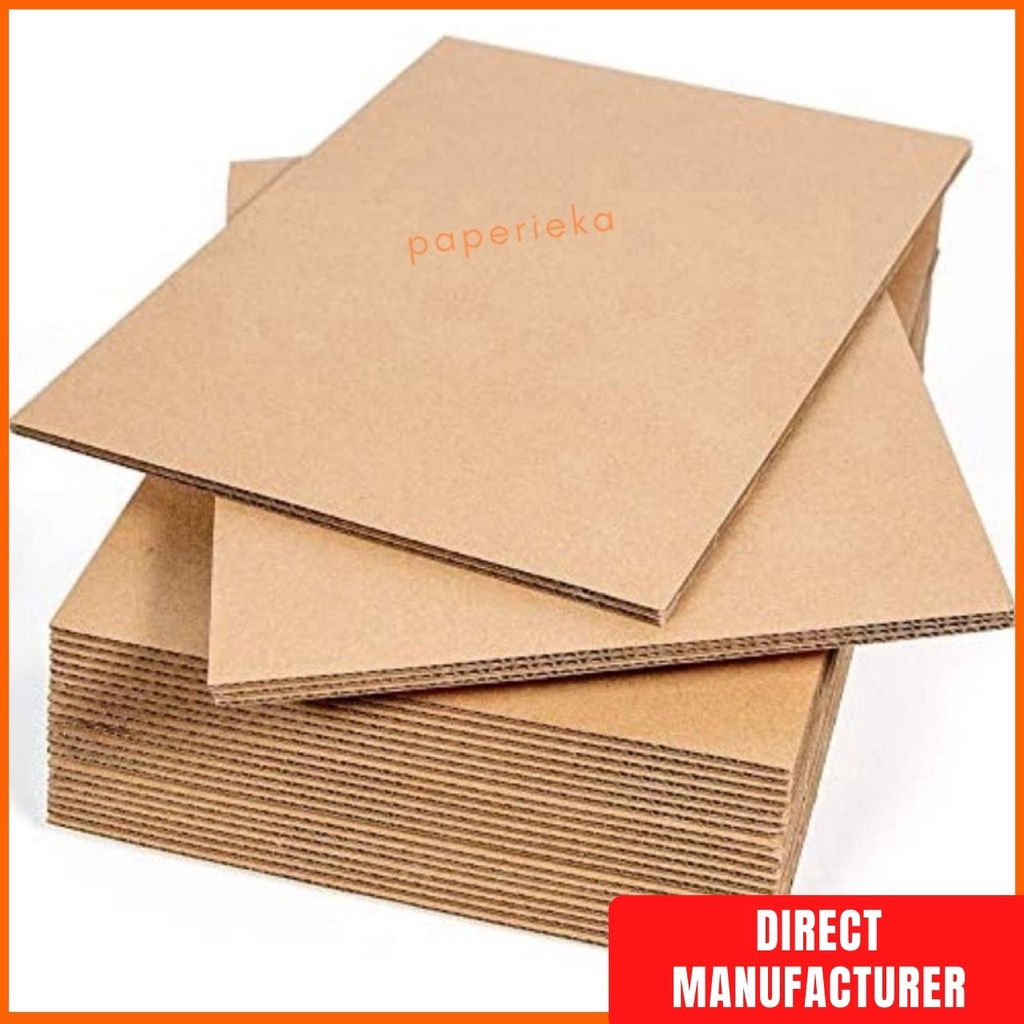 FOR PACKAGING : A4 SIZE THICK HARD CORRUGATED CARDBOARD (PER PIECE ...
