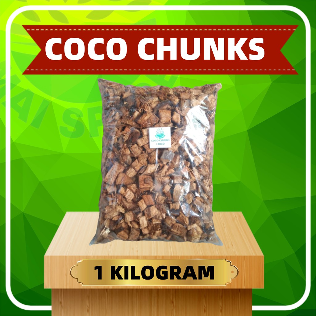 COCO CHUNKS - FOR PLANT USE (1 KILOGRAM) | Shopee Philippines
