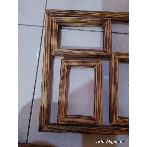 KAYU Canvas/frame/frame custom Dutch Teak Wood | Shopee Philippines