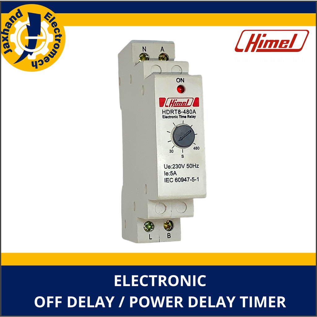 Himel Electronic On-Delay / Off-Delay Timer | Shopee Philippines