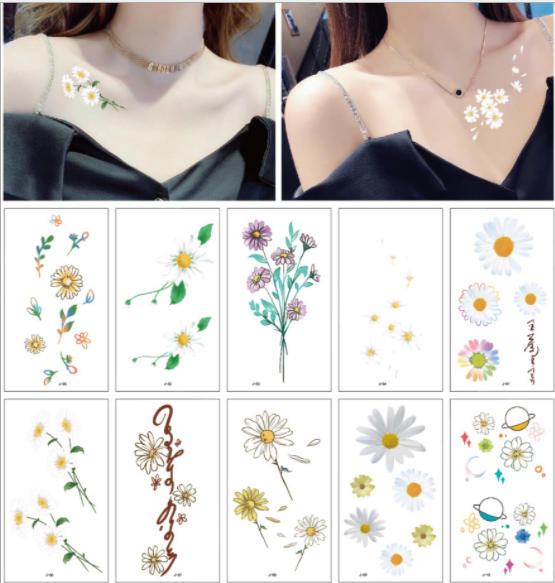 Temporary Tattoo Sticker Cute Waterproof Fake Tattoo | Shopee Philippines
