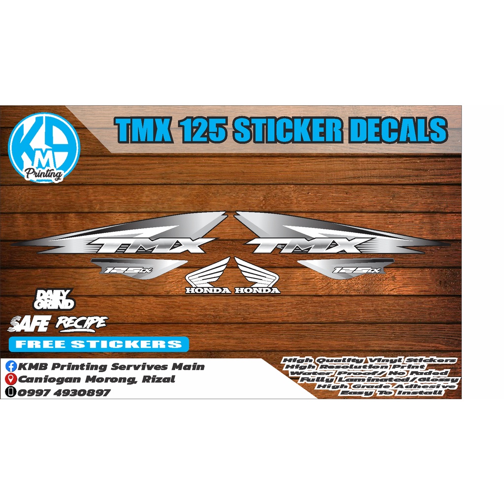 Honda TMX Sticker decals | Shopee Philippines