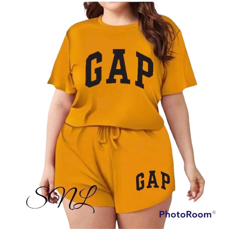 PLUS SIZE TRENDY TERNO SHORT | Shopee Philippines