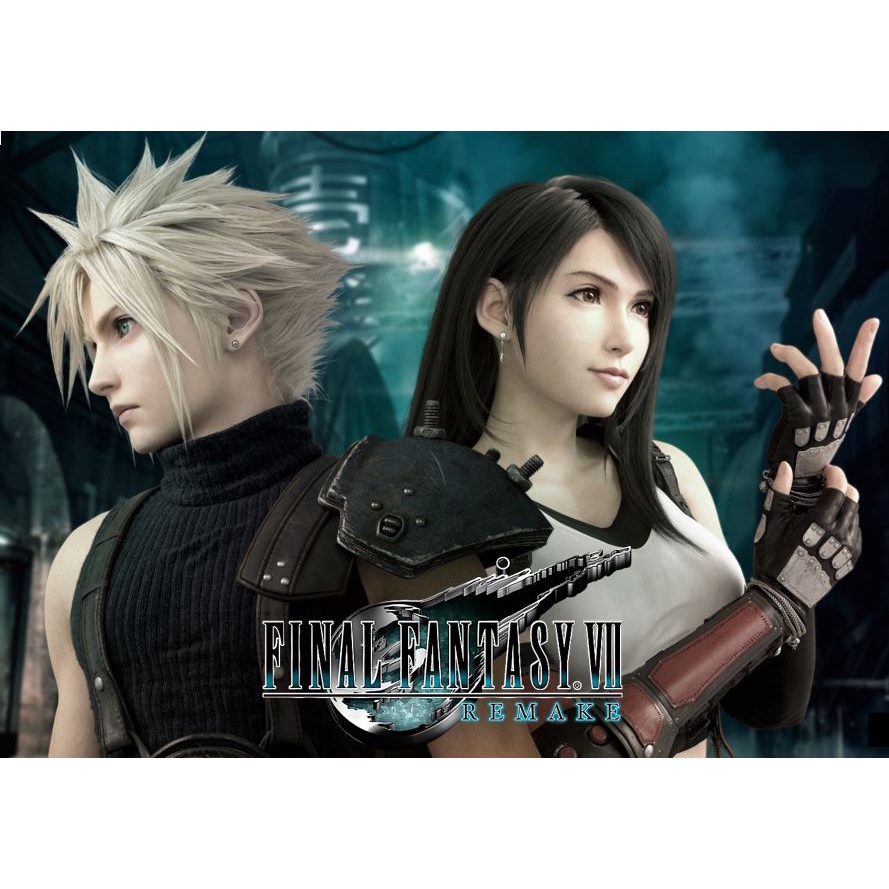 Final fantasy VII Poster | PS4 Games Poster | Laminated Posters | FFVII ...