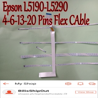 Epson L5190 L5290 Flex Cable 4 pins 6 pins 13 pins 17 pins 20 pins ...
