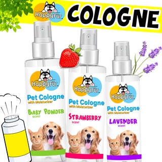 Pet Cologne with Moisturizer - HAPPY FUR - Cat Dog Cologne | Shopee ...
