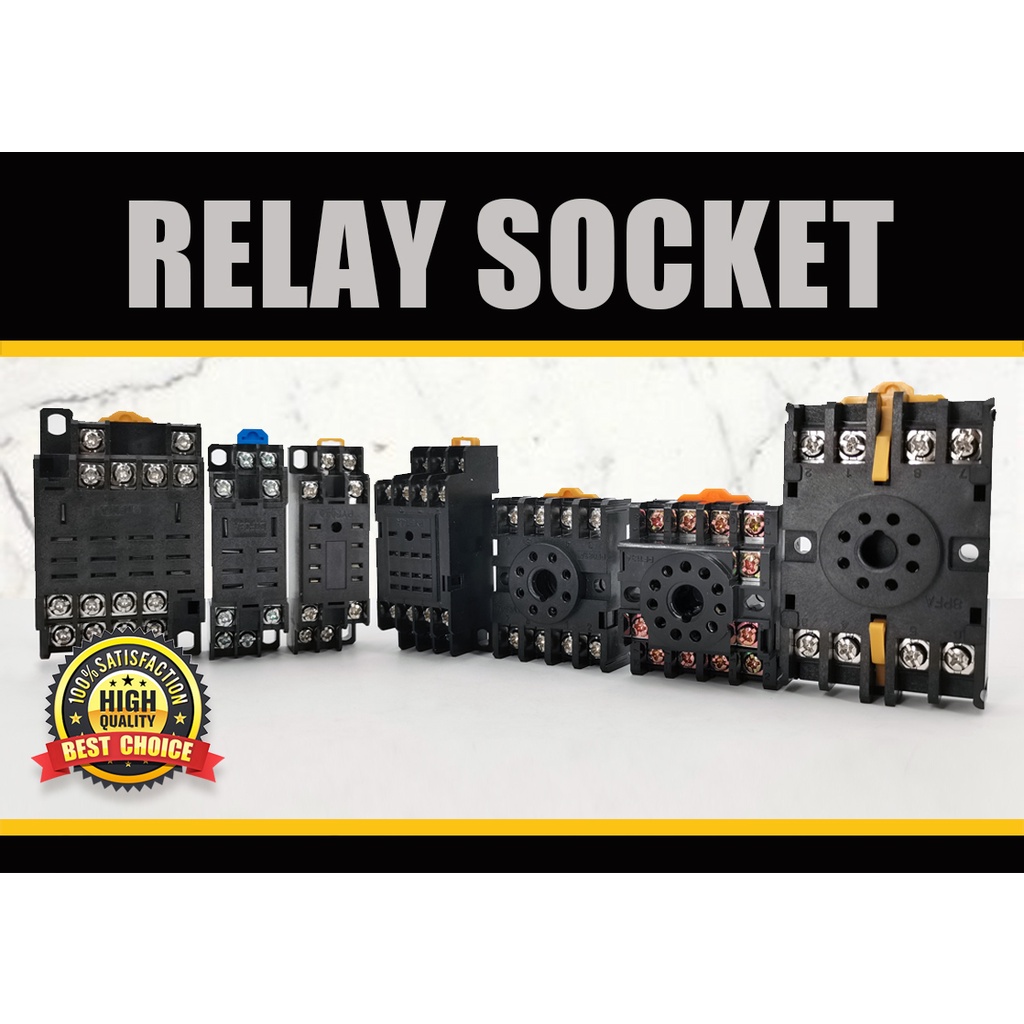 RELAY SOCKET (MY2,MY4,LY2,LY4,MK2,MK3,8PFA) | Shopee Philippines