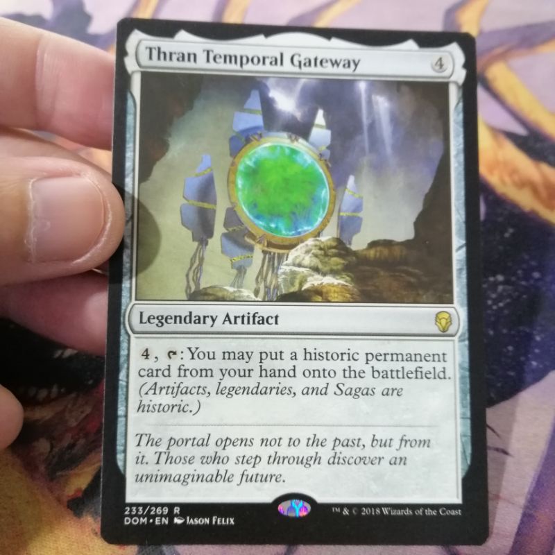 1 Thran temporal gateway DOM dominaria MTG card magic commander EDH ...