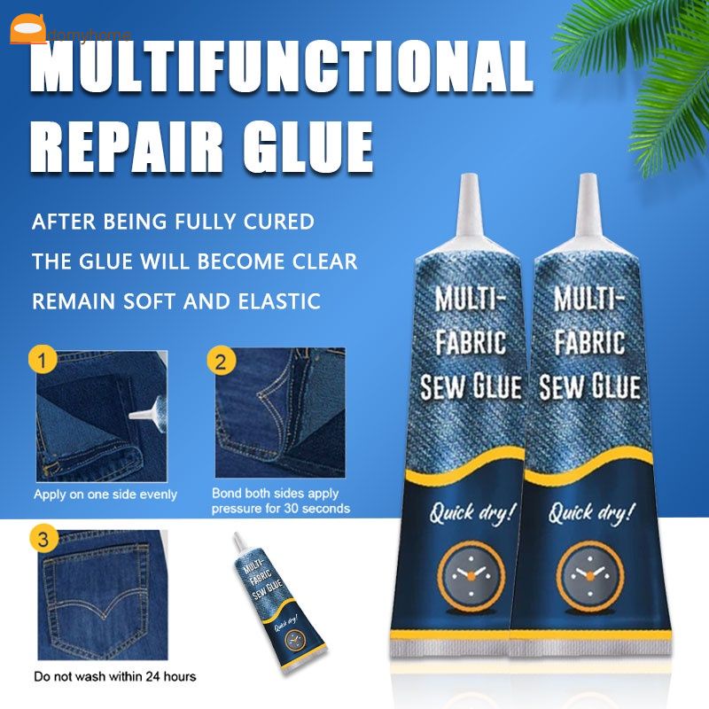 50ml Sew Liquid Glue Fix Quick Curing Leather Denim Craftingfor All ...