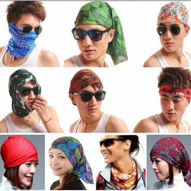 Sarung Muka Rider Mask Face Buff Head Scarf Rider Topeng Muka Motor ...