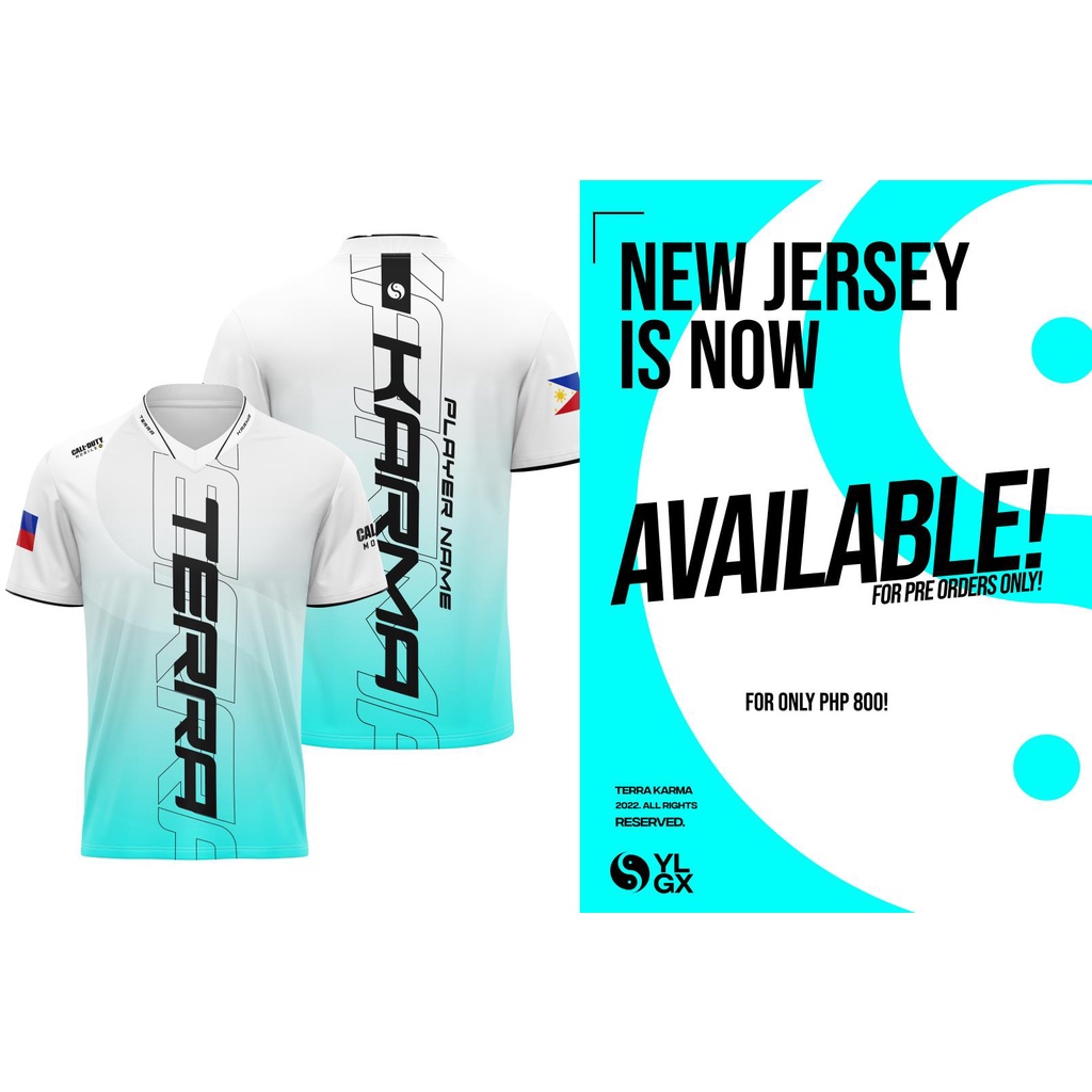 CODM Jersey Call of Duty Mobile FULL SUBLIMATION Jersey Costom Esport T ...