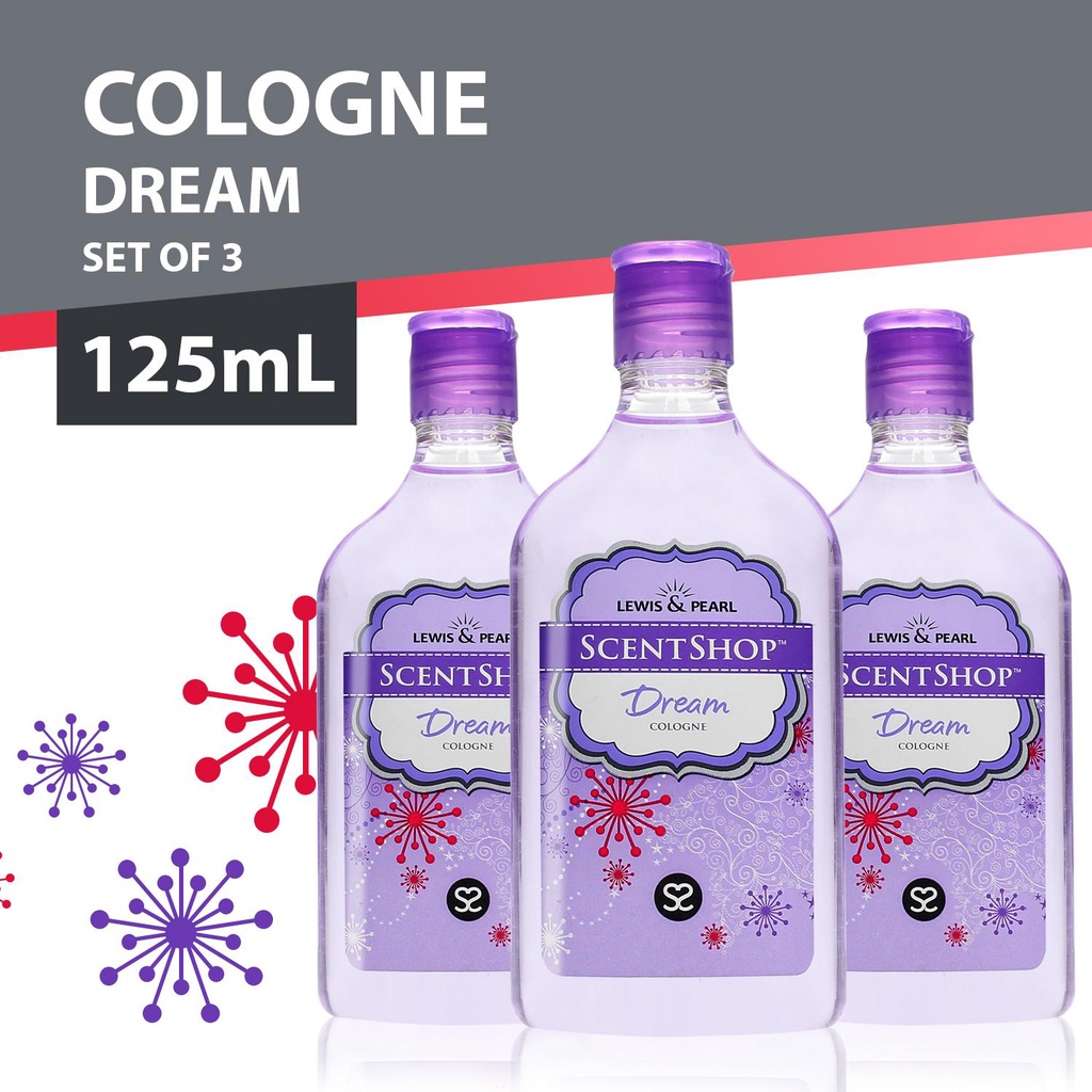 Lewis & Pearl ScentShop Cologne Dream (125ml) Set of 3 | Shopee Philippines