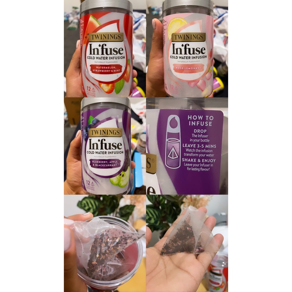 Twinings Cold Water Infusion 12pk from Sydney Watermelon, Strawberry ...