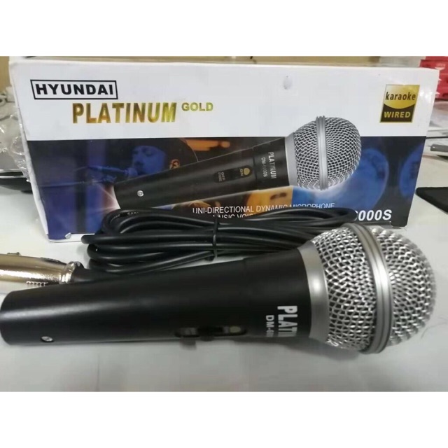 Hyundai Platinum Microphone Dm 6000 Shopee Philippines