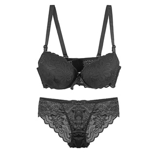 Stephanie BRA/BH SET+CD rubynoir cup 36B-42B Wire | Shopee Philippines