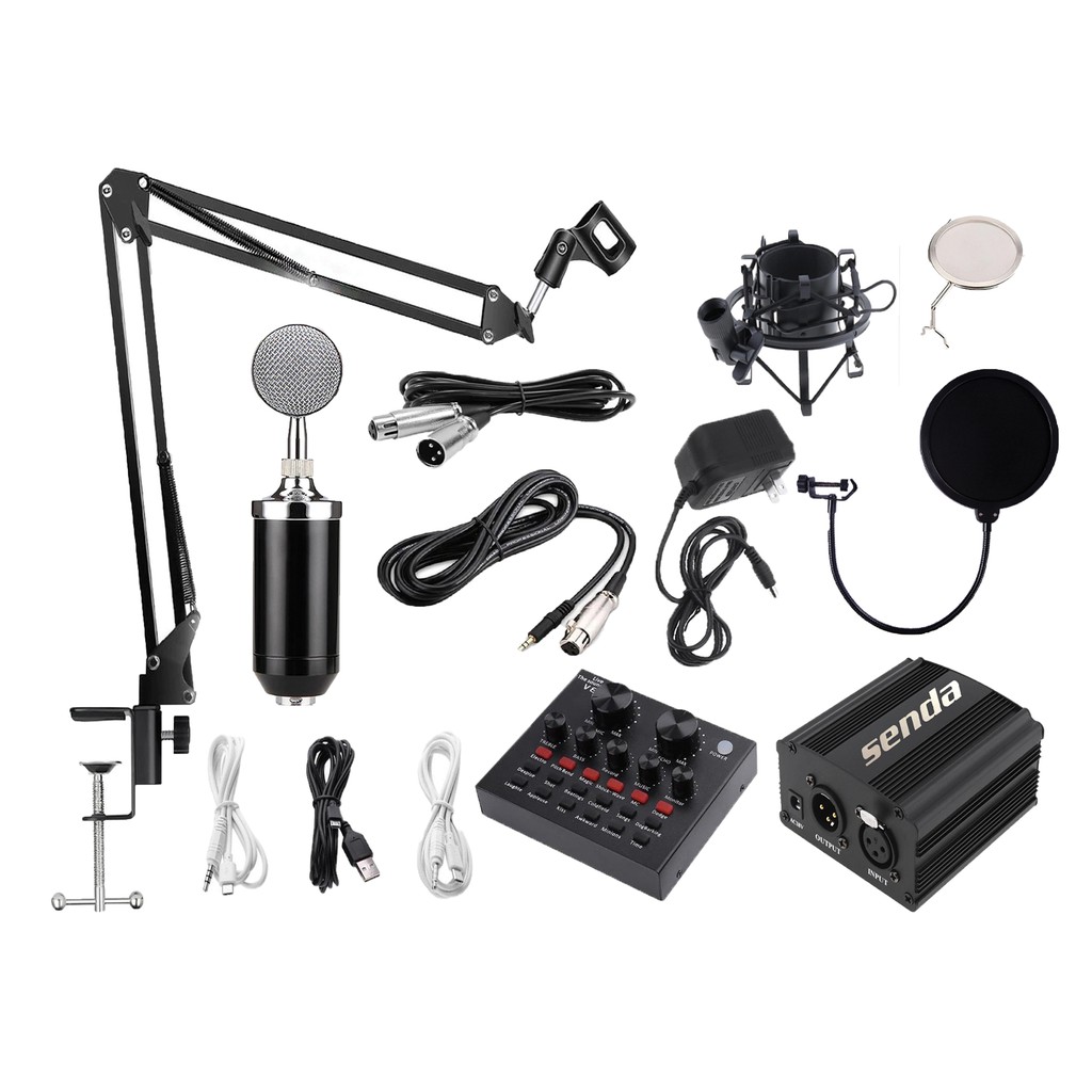 WIN Professional Studio Broadcasting Recording SD-MM5 Condenser ...