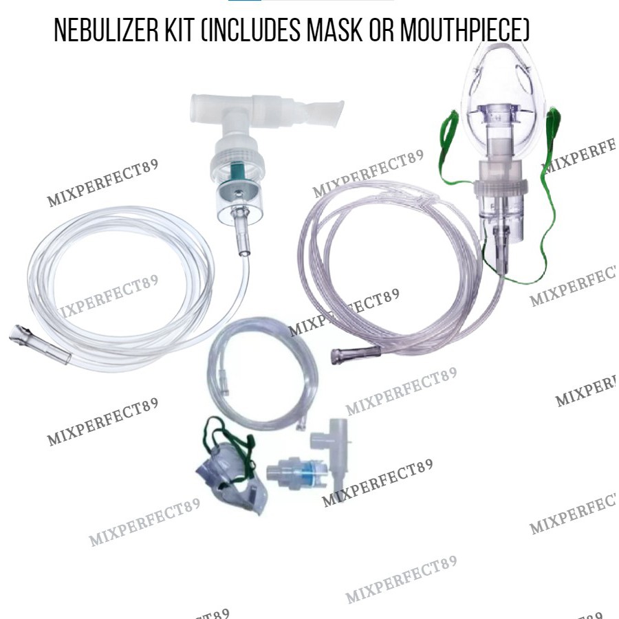 Surgitech Nebulizer Kit with Mask (Adult / Pedia) MIX-JZ | Shopee ...
